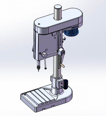drilling machine design model with detailed structure 3D Model in ...