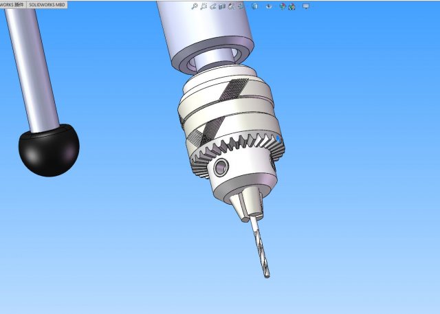 drilling machine design model with detailed structure 3D Model in ...