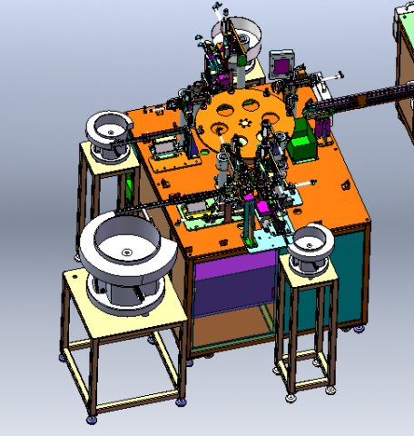 automobile valve assembly machine 3D Model in Machines 3DExport