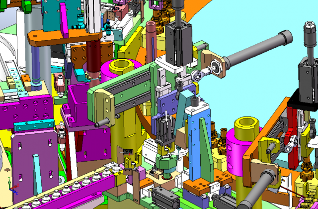 automobile valve assembly machine 3D Model in Machines 3DExport