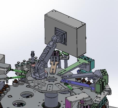 turntable type automatic assembly machine 3D Model in Machines 3DExport