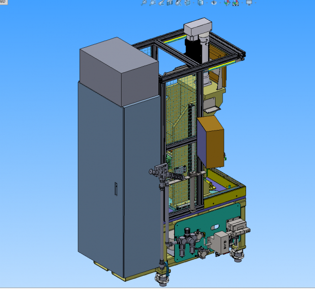 bearing press fit and protective tube flanging equipment 3D Model in ...