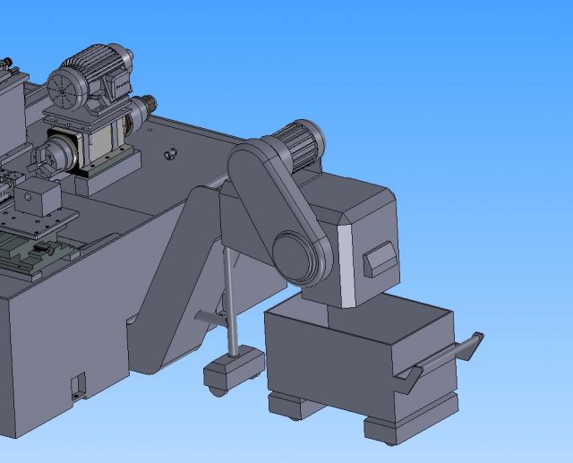 a product processing machine 3D Model in Machines 3DExport