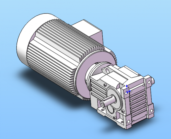 complete set of k series helical bevel gear reducer models 55 ...