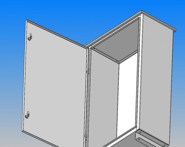 electric control cabinet 3D Model in Machines 3DExport