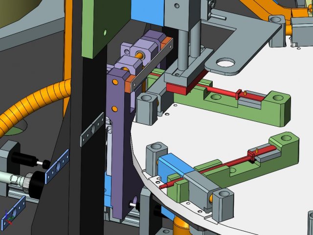 wire through casing peeling automatic terminal crimping machine 3D ...