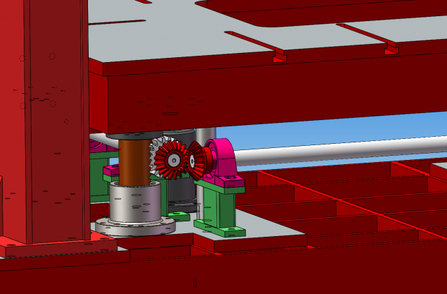 turnover hydraulic mold base 3D Model in Machines 3DExport