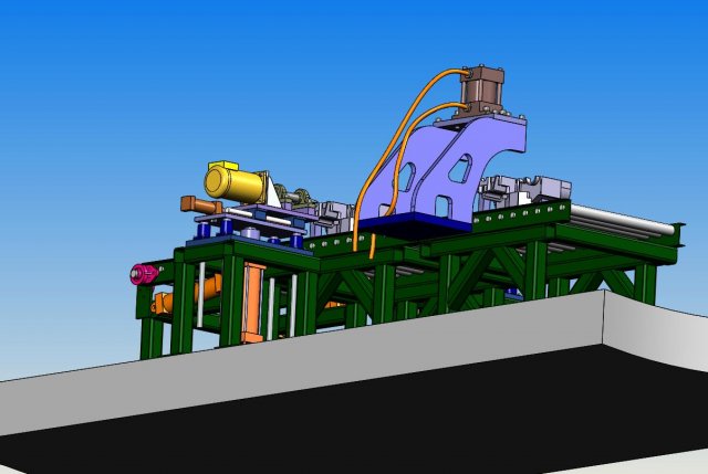 engine block manufacturing line 3D Model in Machines 3DExport