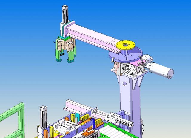 design model of automatic filling production line 3D Model in Machines ...
