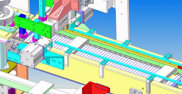 design model of automatic filling production line 3D Model in Machines ...