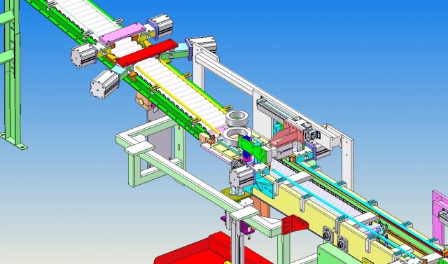 design model of automatic filling production line 3D Model in Machines ...