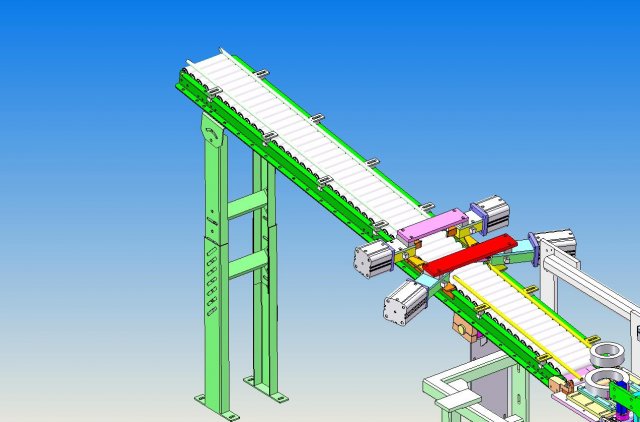 design model of automatic filling production line 3D Model in Machines ...
