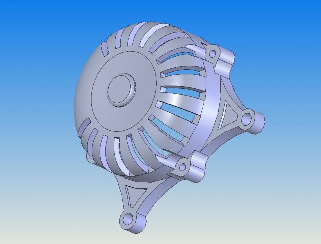 generator assembly line drawing file scheme 3D Model in Machines 3DExport
