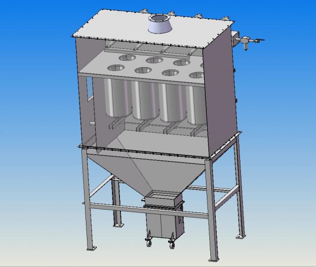 of bag filter 3D Model in Machines 3DExport