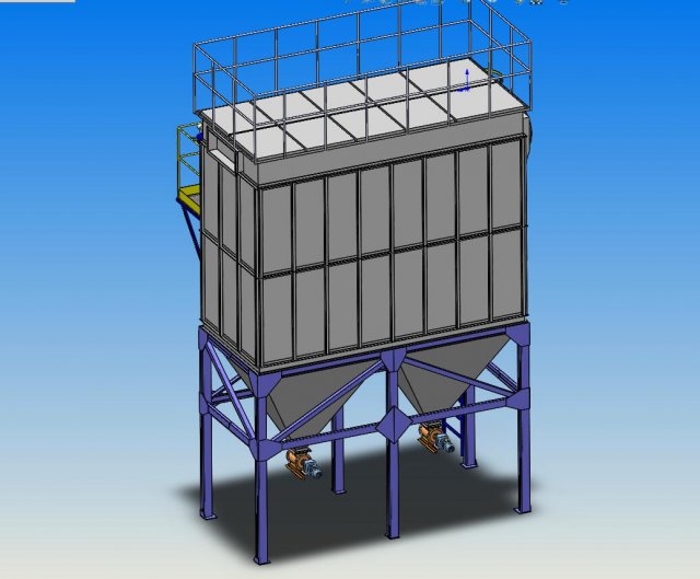 of bag filter 3D Model in Machines 3DExport