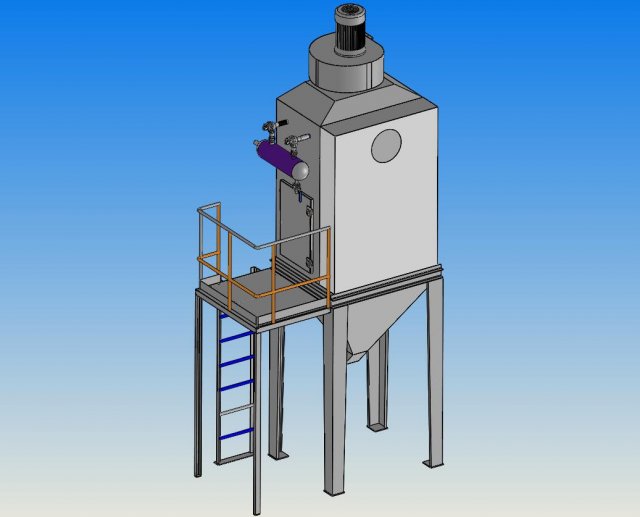 cartridge filter 3D Model in Machines 3DExport