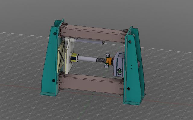 Design of die casting machine 3D Model in Makineler 3DExport
