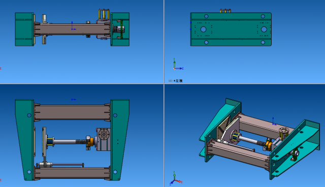 Design of die casting machine 3D Model in Makineler 3DExport