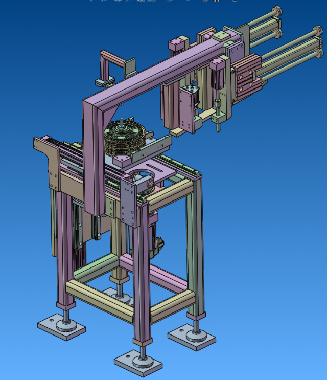 Auto Rim Processing Machine 3D Model in Machines 3DExport
