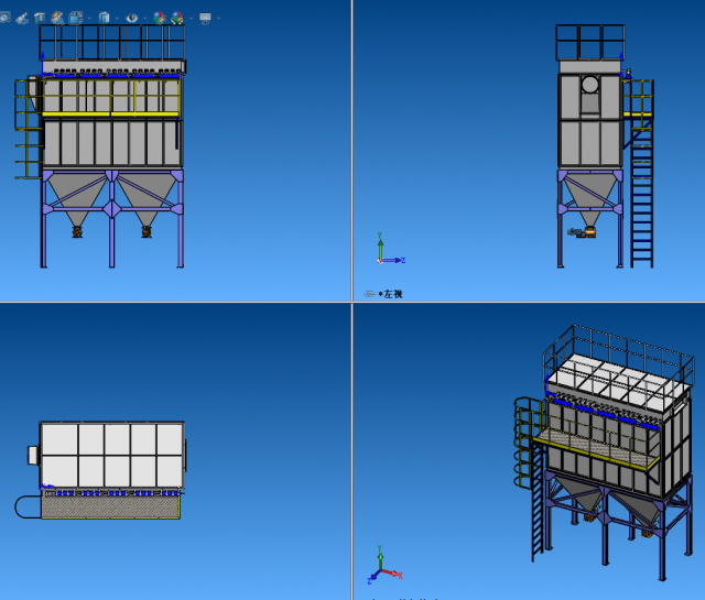 Bag filter 3D Model in Machines 3DExport