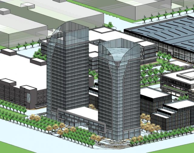 SU Model of Science and Technology Industrial Park 3D Model in ...