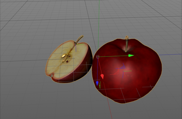 Fruits and vegetables C4D Es with HD mapping collection 3D Model in ...