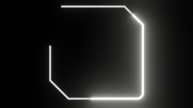 Outline Animation - made in Blender 3D Model in Miscellaneous 3DExport