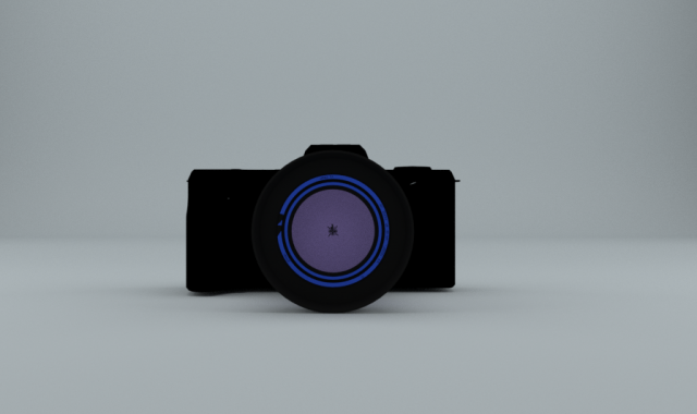 Camera 3D Model in Video 3DExport