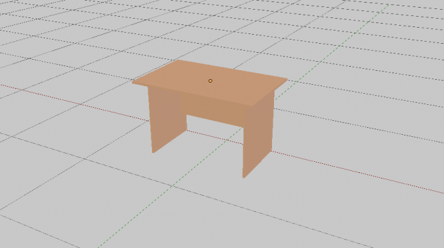Office Table 3D Model in Table 3DExport