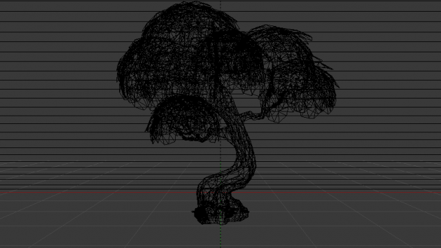 Small Tree 3D Model in Tree 3DExport