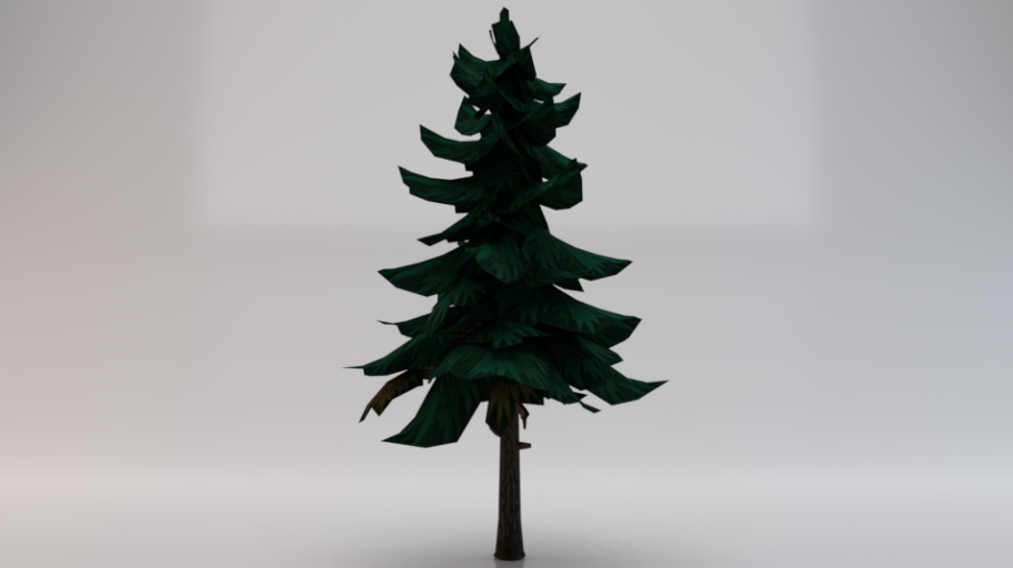 Spruce Tree 3D Models in Tree 3DExport