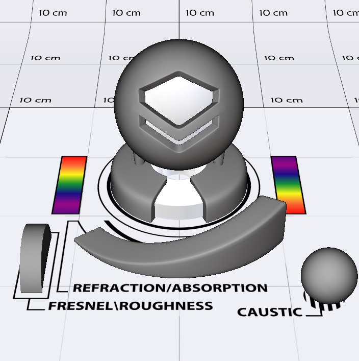 Chrome Shader 3D Models in Other 3DExport