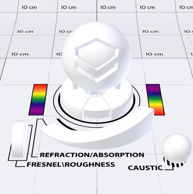 Glass Shader 3D Model in Other 3DExport