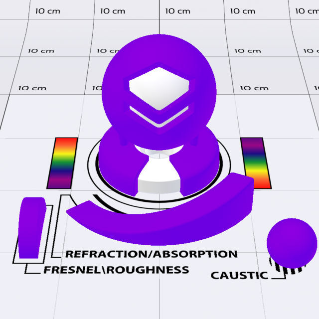 Glass Shader 3D Model in Other 3DExport