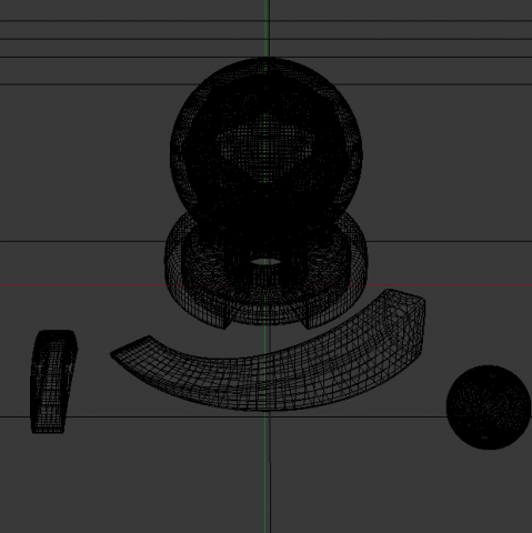 Point Shader 3D Model in Other 3DExport