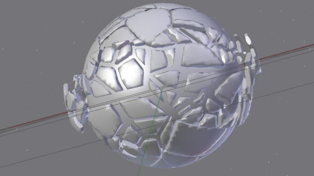 Planet Explosion 3D Model in Planets 3DExport