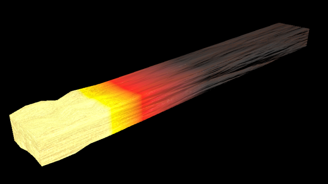 Heated Metal - animated 3D Model in Parts 3DExport