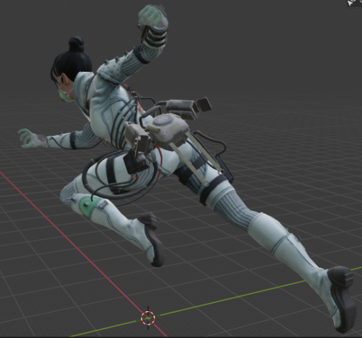 wraith quarantine 722 3D Model in Woman 3DExport