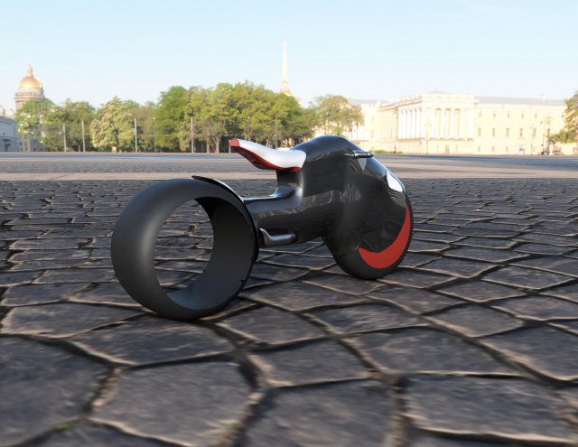 electrode 3D Model in Motorcycle 3DExport