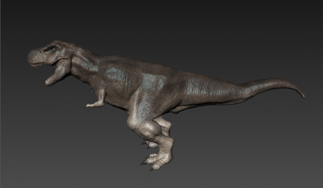 Tyrannosaurus Rex 3D Model in Dinosaur 3DExport