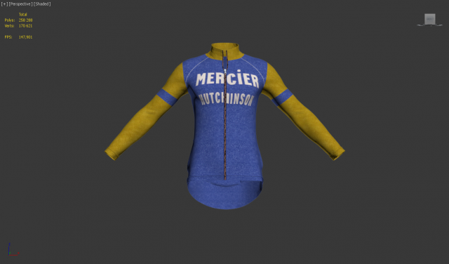 mercier clothing 3D Model in Clothing 3DExport