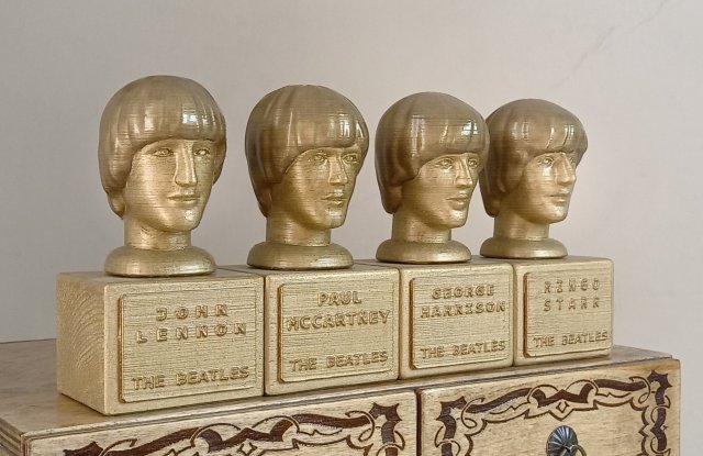 S The Beatles 3D Print Model in Other 3DExport