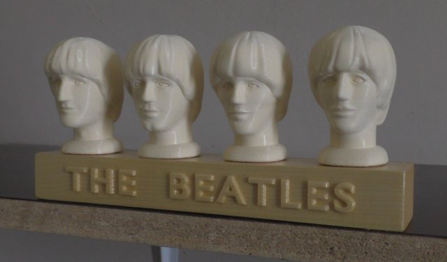 S The Beatles 3D Print Model in Other 3DExport