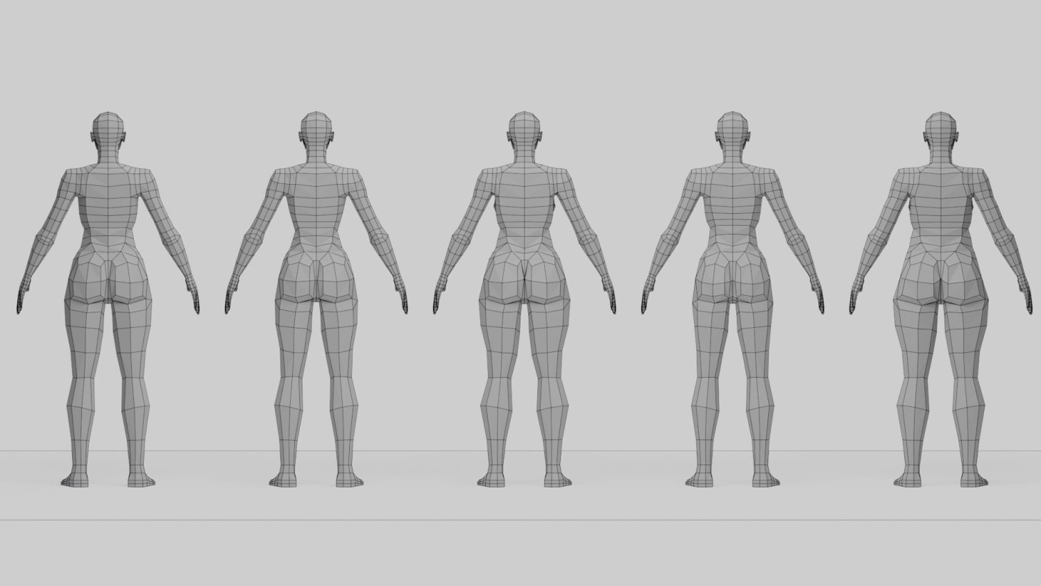 Female Reference Images For 3d Modeling