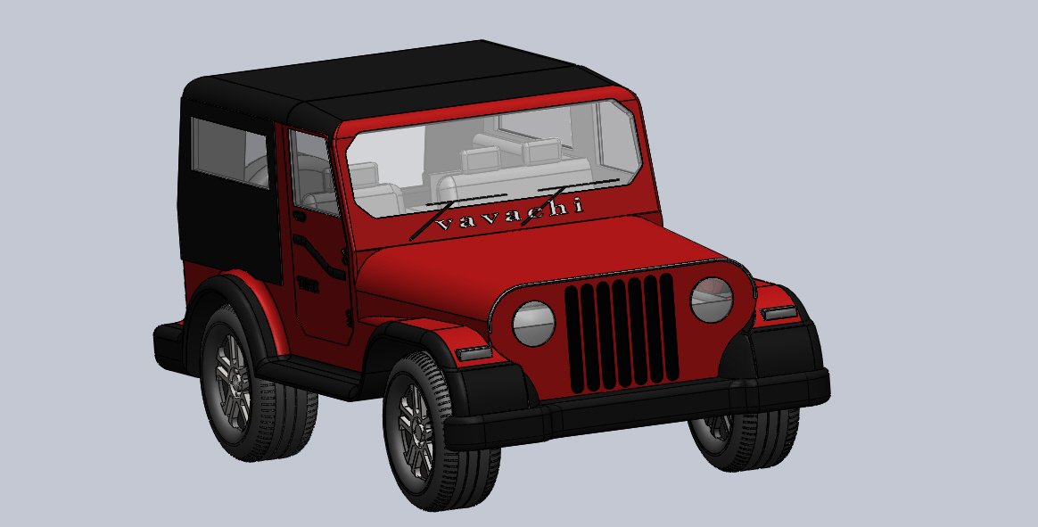 JEEP 3D Model in Classic Cars 3DExport