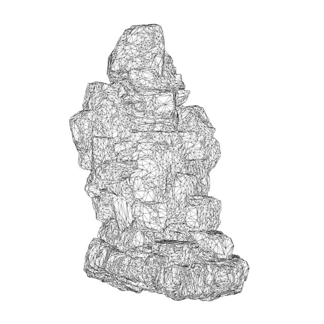 Realistic Mountain Rock Cliff Collection 3D Model in Other 3DExport