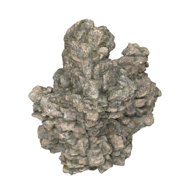 Realistic Mountain Rock Cliff Collection 3D Model in Other 3DExport