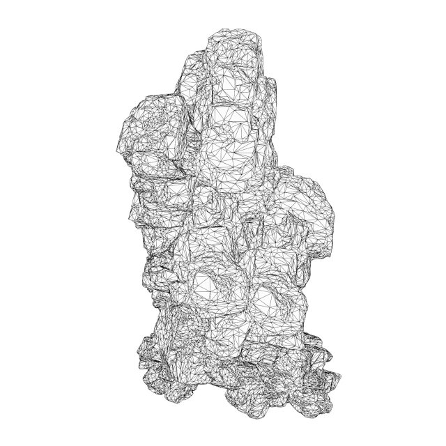 Realistic Mountain Rock Cliff Collection 3D Model in Other 3DExport