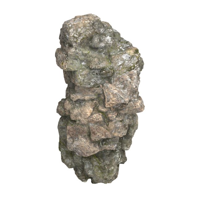 Realistic Mountain Rock Cliff Collection 3D Model in Other 3DExport