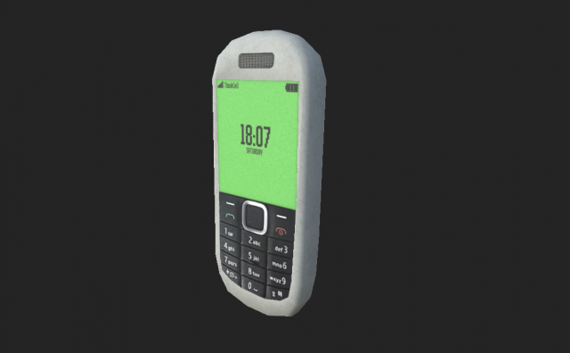 phone 3D Model in Phone and Cell Phone 3DExport
